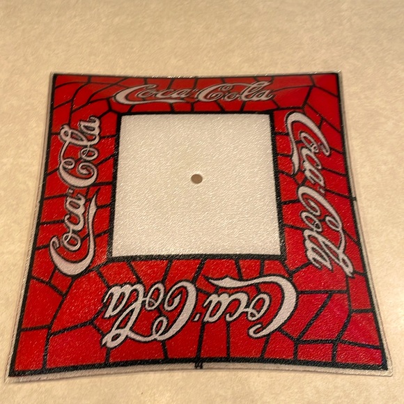 Coca Cola | Accents | Vintage Glass Ceiling Shade Coca Cola | Poshmark